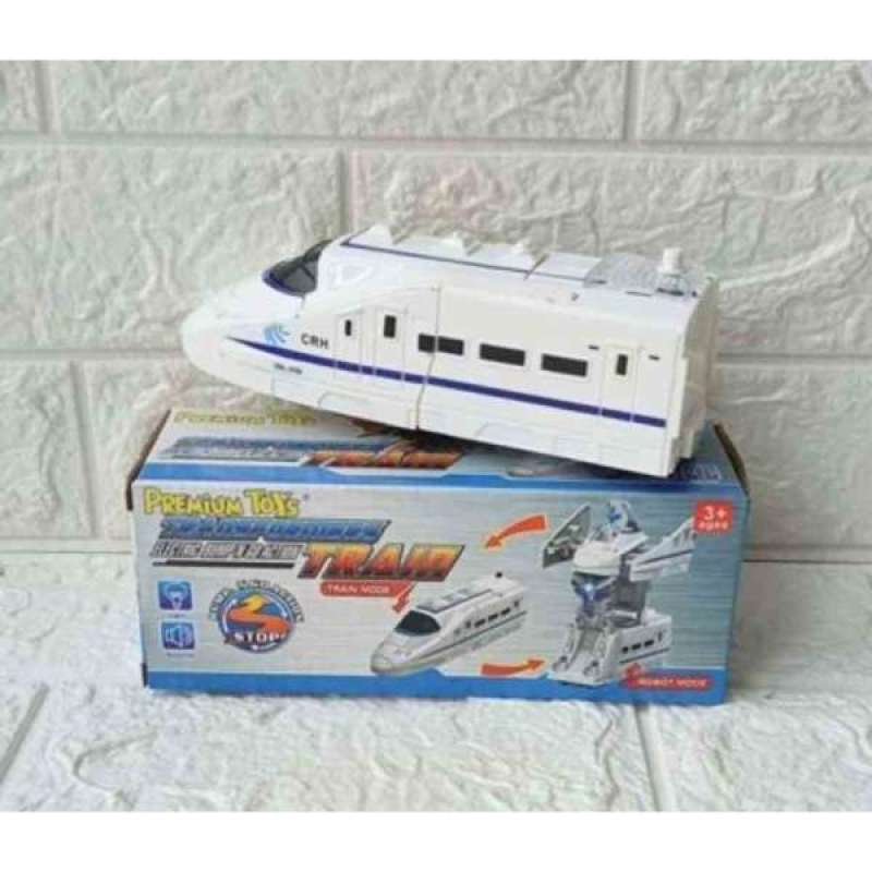 Promo Mainan Robot Transform Berubah jadi Kereta Api Train Diskon 5% di ...