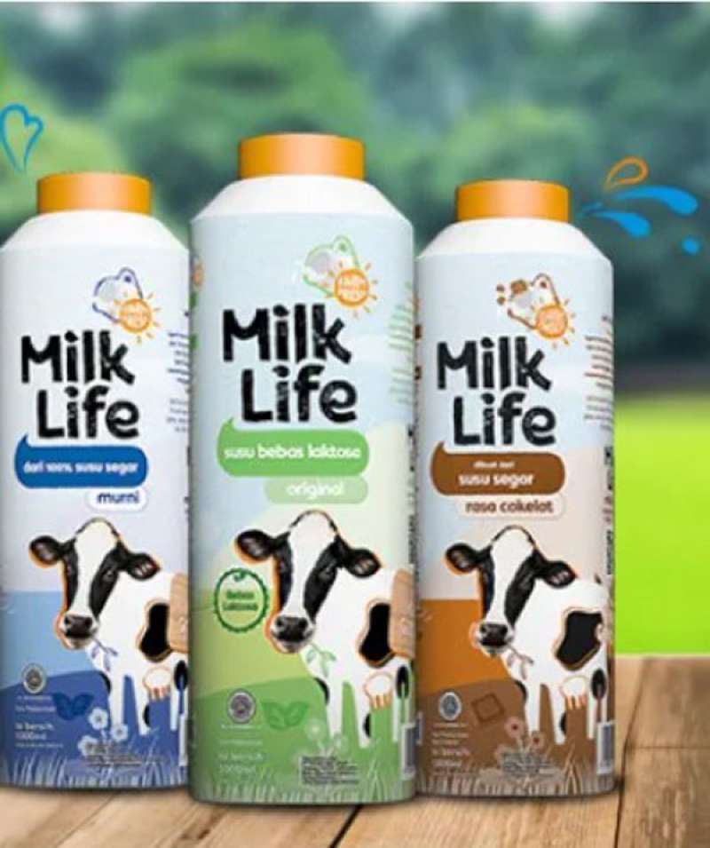 Jual susu Milklife Milk Life Fresh Milk 1liter 1000ml di Seller The ...