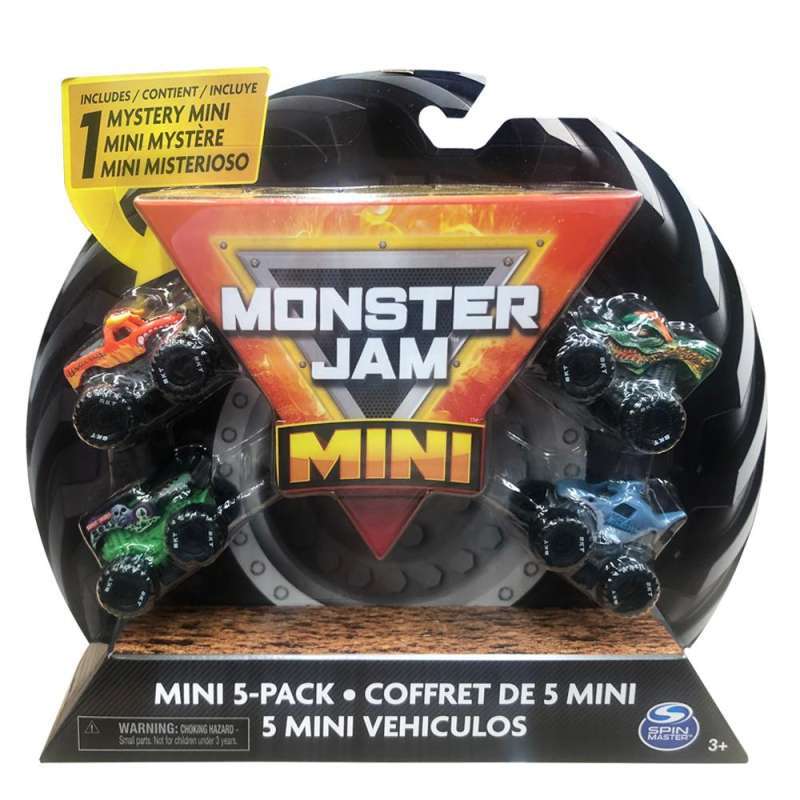 Jual Monster Jam Mini Scale 5 Pack SM58756 di Seller TOYSPEDIA - Kebon ...