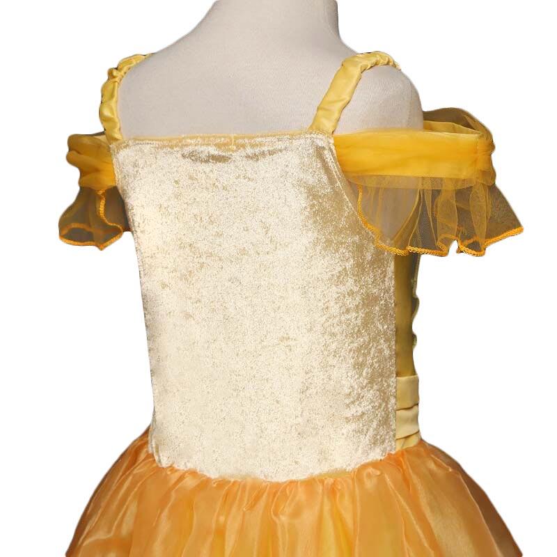 Jual Disney Baju Kostum Princess Belle Beauty And The Beast Dress Anak ...