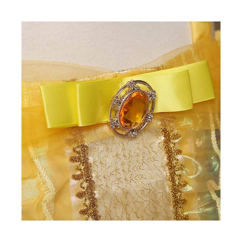 Jual Disney Baju Kostum Princess Belle Beauty And The Beast Dress Anak ...