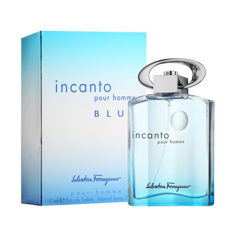 Jual Salvatore Ferragamo Incanto Blue Pour Homme Edt Parfum Pria Di ...