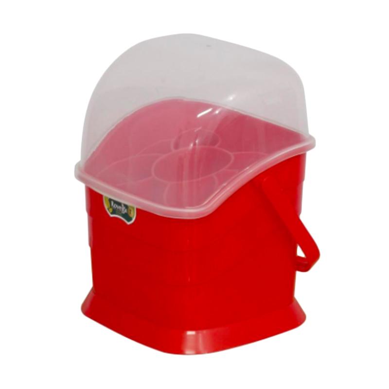 Promo Rovega Chb 2026 Cutlery Holder Tempat Sendok - Red Diskon 37% Di ...