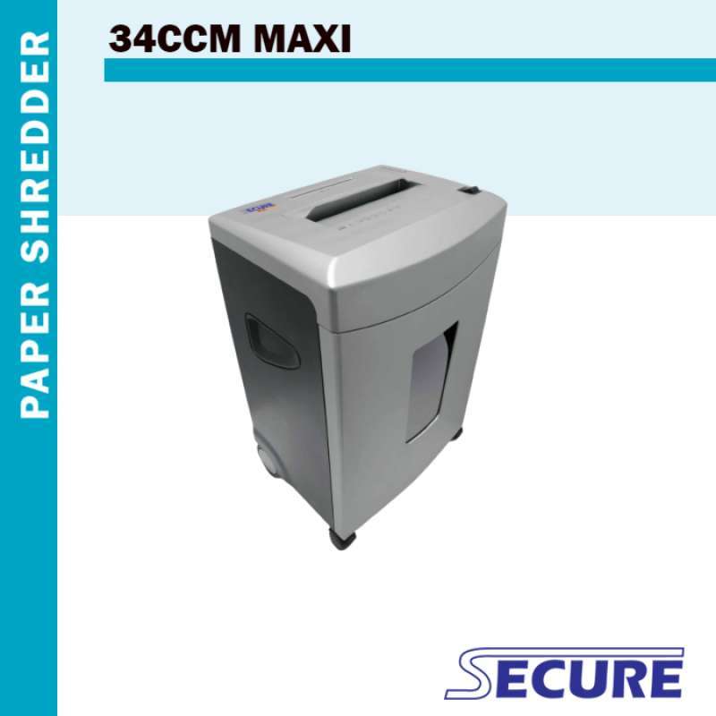 Jual Secure Maxi 34ccm Paper Shredder Mesin Penghancur Kertas Di Seller ...