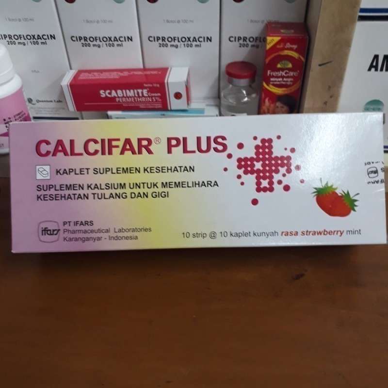 Jual CALCIFAR/box.Plus ifars kalsium tulang gigi - FMCare di Seller ...