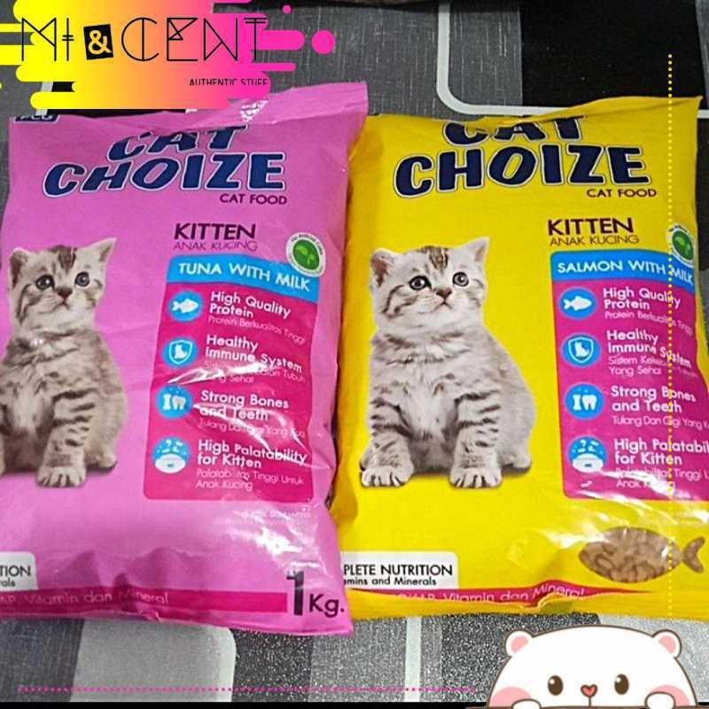 Jual Cat Choize Kitten 1 Kg Tuna Termurah - Harga Grosir Terupdate Hari ...