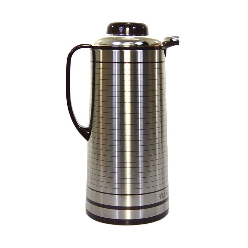 Jual Sigma Termos Vacum Jug 1.9 Liter - Silver Brown - Termos Tuang Air ...