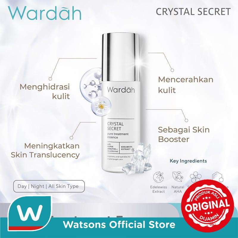 Jual Wardah White Secret Pure Treatment Essence [100 mL] di Seller ...