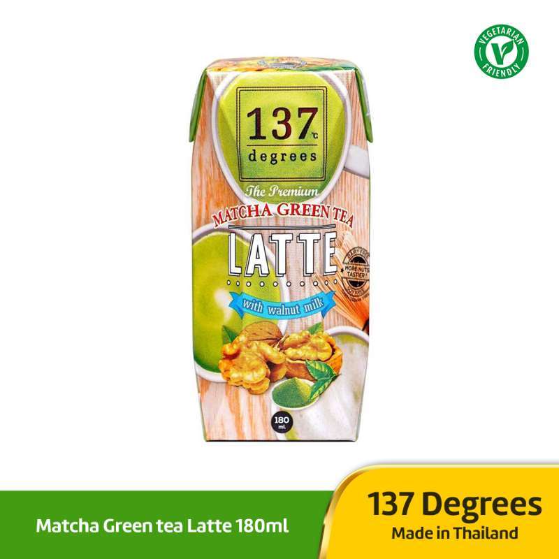 Jual 137 Degrees Walnut Matcha Greentea Latte Susu [180 Ml] Di Seller ...