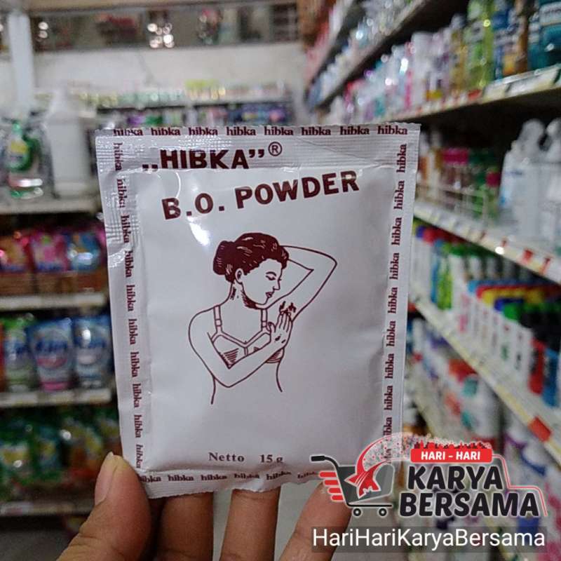 Jual HIBKA BEDAK TABUR B.O.POWDER 15GR di Seller HariHariKaryaBersama ...