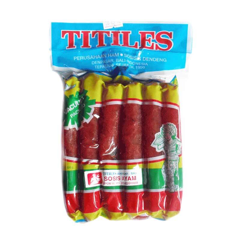 Promo Sosis Ayam Titiles [500 g] Diskon 10% di Seller Titiles Bali ...