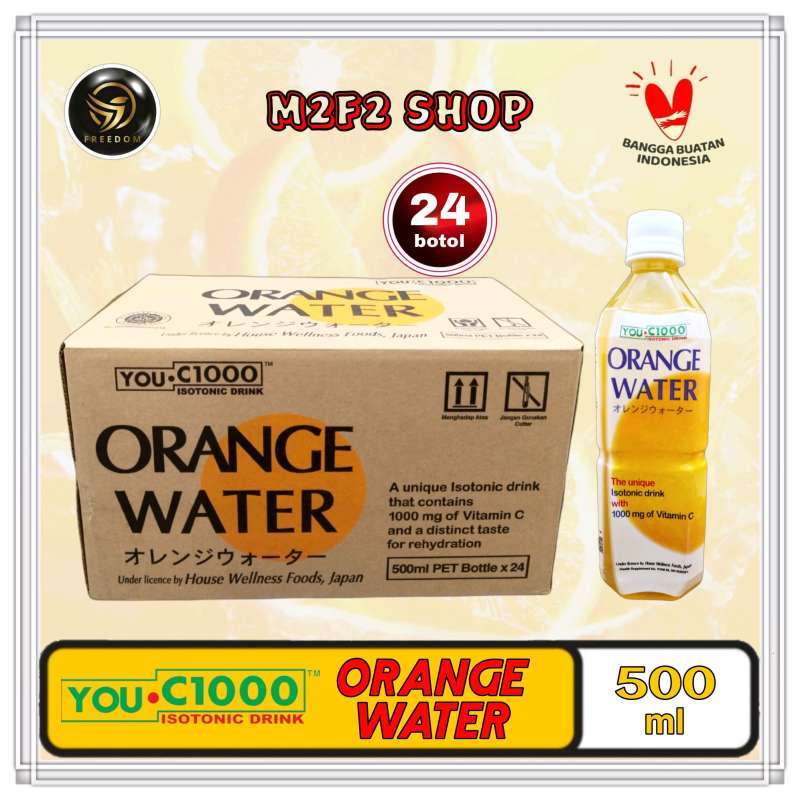 Promo Minuman Isotonik YOU C1000 Orange Water - 500 ml (Kemasan Karton ...