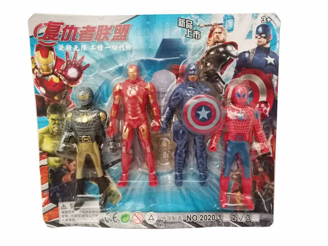 Promo Mainan Miniatur Robot Pahlawan Super hero Eropa Diskon 50% di ...