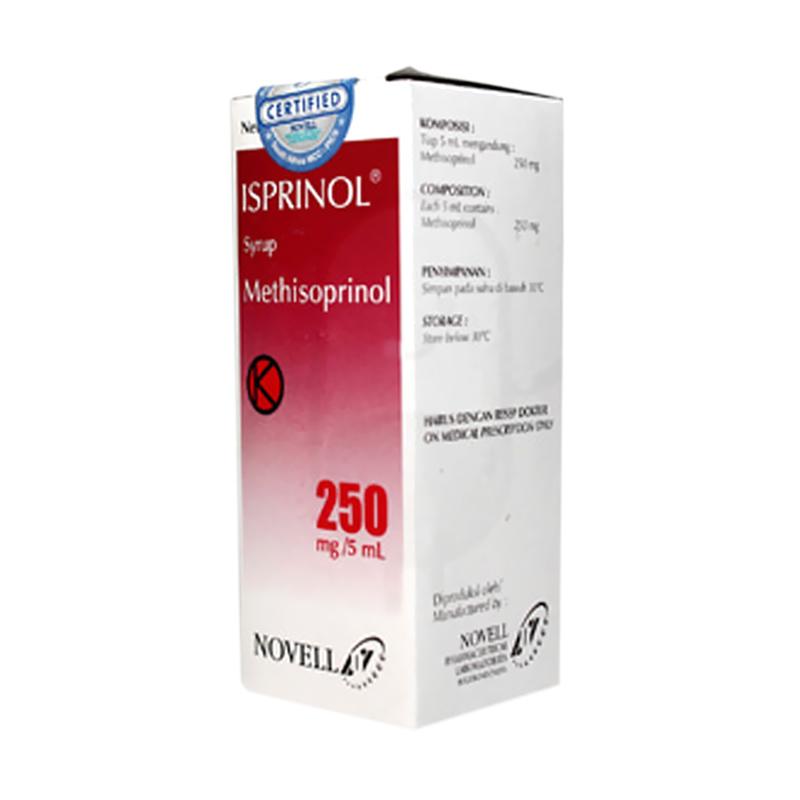Promo Novell Isprinol Sirup Obat Kesehatan [60 mL] Diskon 4% di Seller ...