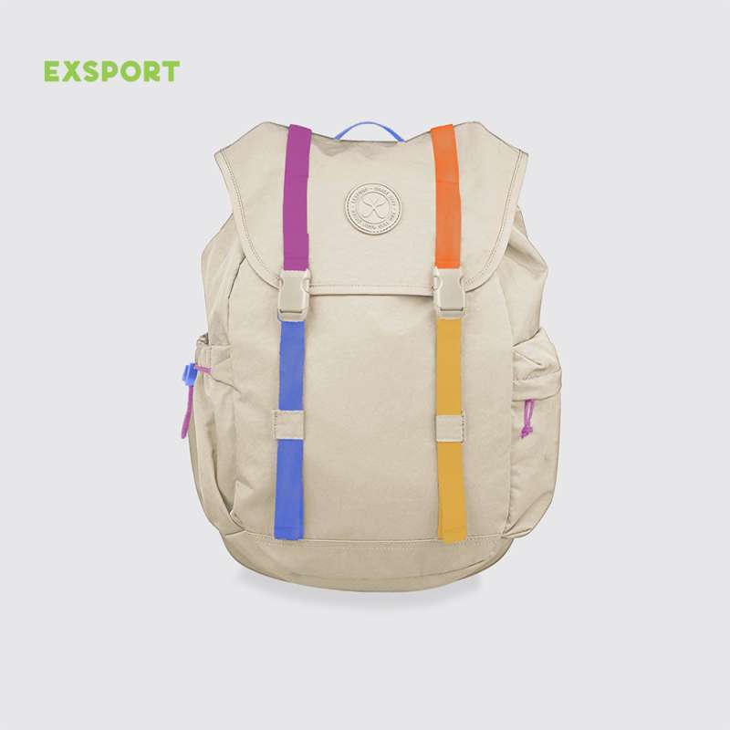 Promo Tas Ransel Exsport Scholar Laptop Backpack - Cream L Diskon 3% di ...