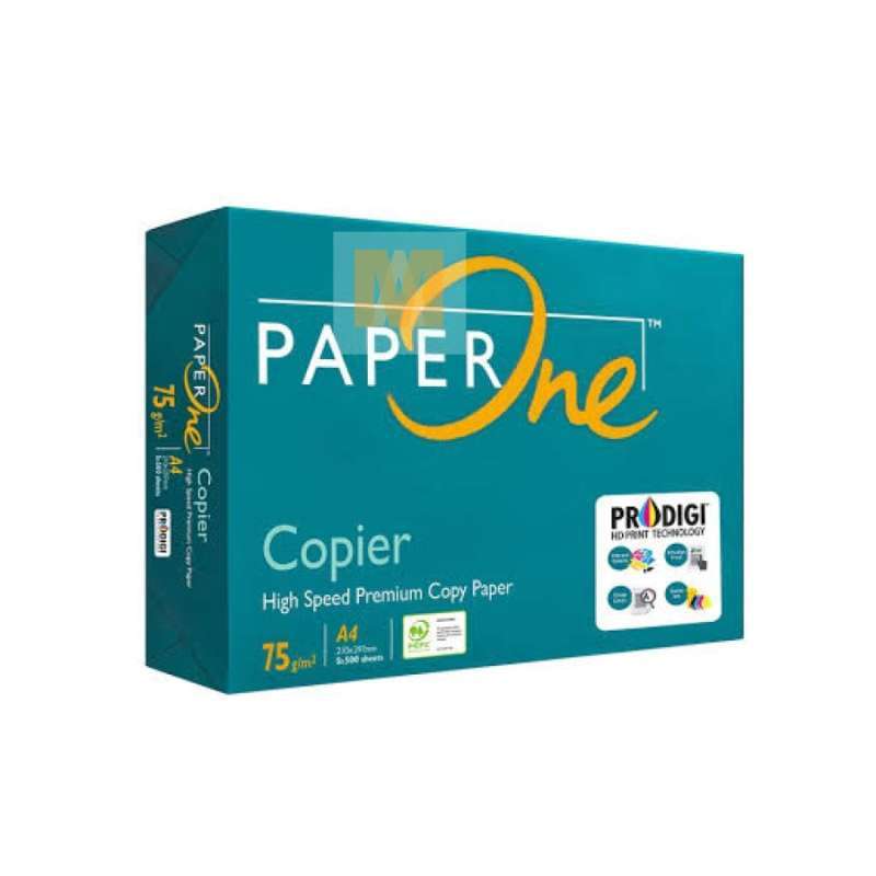 Jual PAPER ONE Kertas Foto Copy HVS A4 75 Gr [ RIM ] di Seller Mica ATK ...