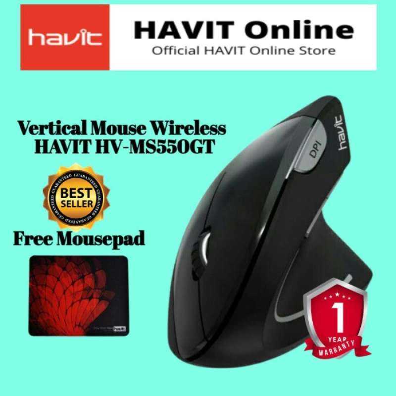 Jual Havit Hv-ms55gt Wireless Vertical Mouse With Ergonomic Design ...