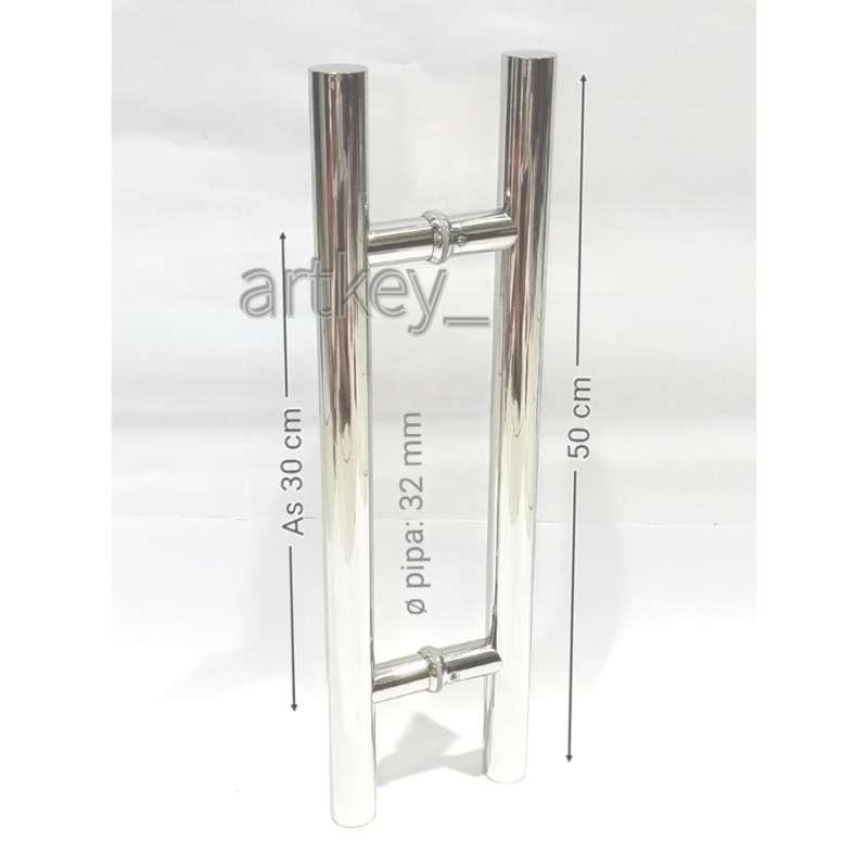 Jual HANDLE PINTU KACA & ALUMUNIUM/KAYU MODEL BULAT/PIPA as 30cm x 50cm ...