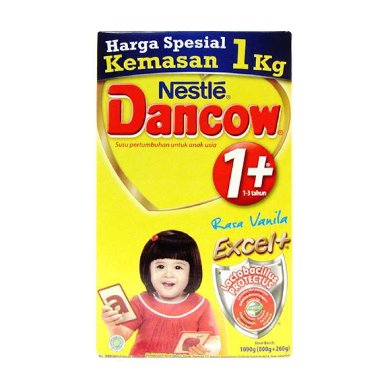 Jual DANCOW VANILLA PREBIO 1 Plus BOX 1000G di Seller Hypermart Solo ...