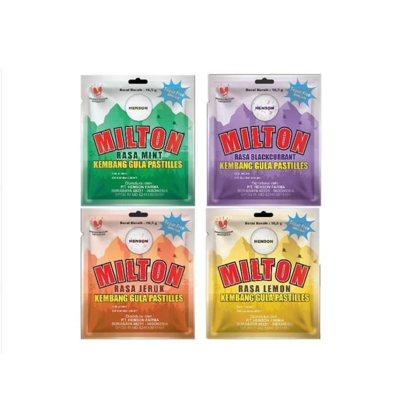Promo Milton Pastilles Sugar Free 16,5gr Diskon 63% Di Seller Henson ...