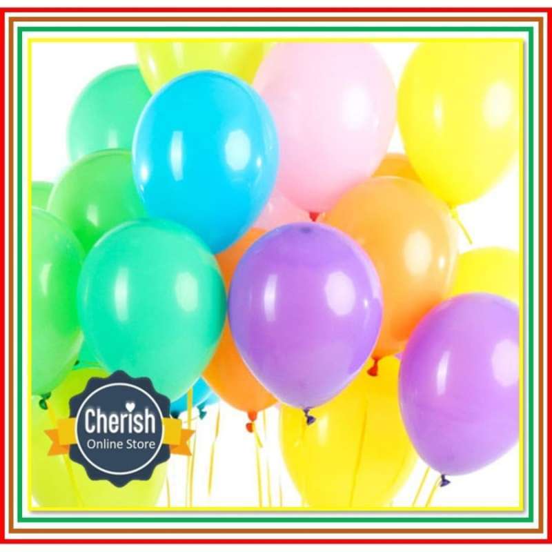 Jual Balon Pesta | Balon Ulang Tahun | BALON LATEX METALIK WARNA di ...