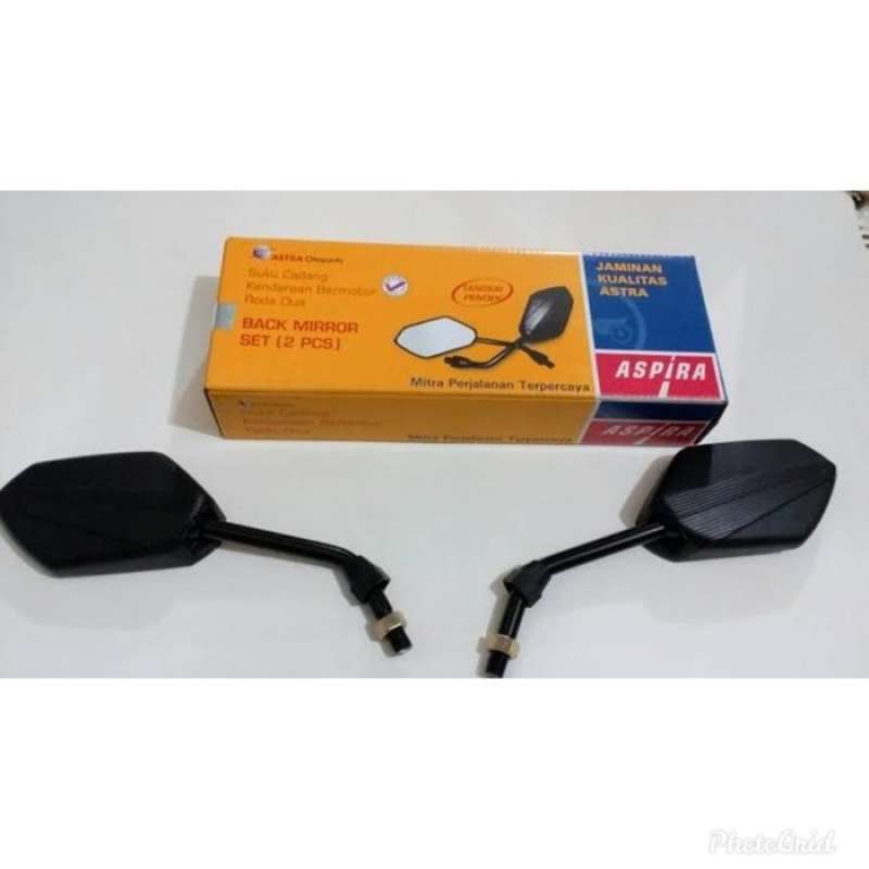 Jual Spion Yamaha Dan Honda Tangkai Pendek Model Daun - Multicolor di ...