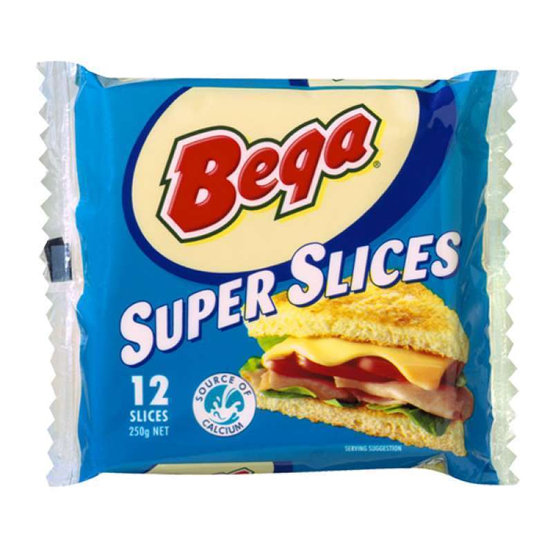 Promo BEGA CHEESE SUPER SLICES 250 GR Diskon 5% di Seller Halo Mart ...
