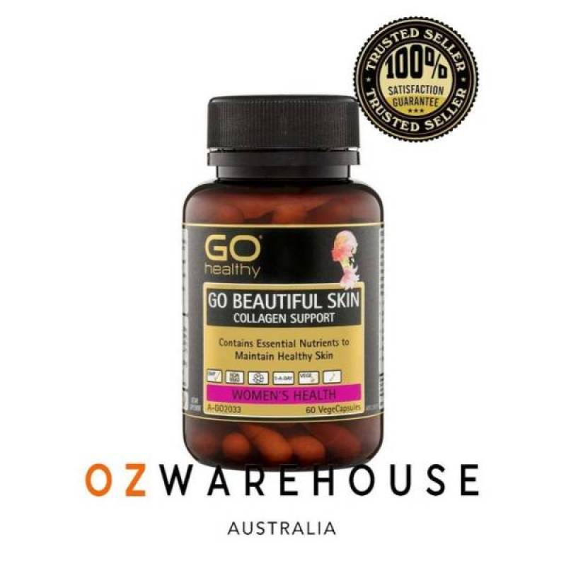 Jual GO Healthy Beautiful Skin Collagen Support 60 Vege Capsules di ...
