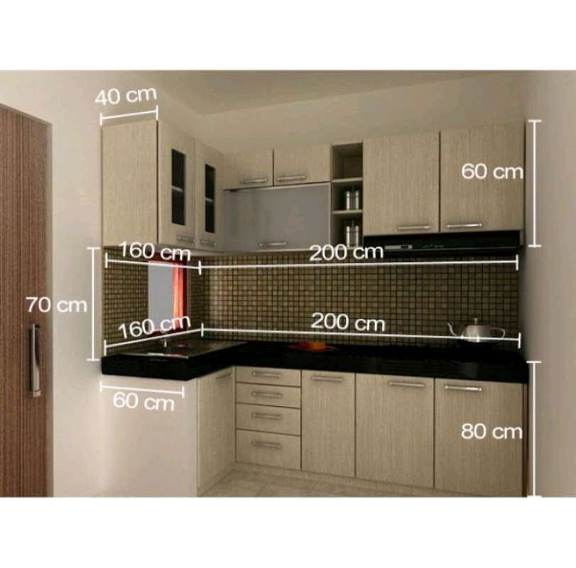Jual Kitchen Set Minimalis Blokmil/multiplek 15mm Di Seller Krey.id - Kuta Jaya, Kab. Tangerang ...