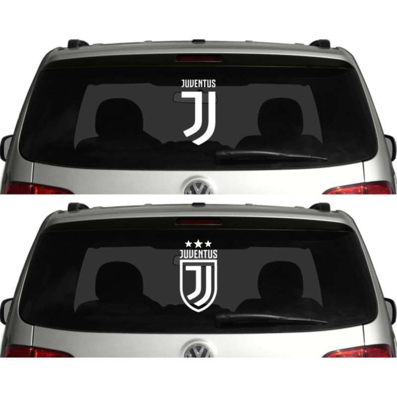 Jual Stiker Mobil Cutting Sticker Mobil Logo Baru Juventus di Seller ...