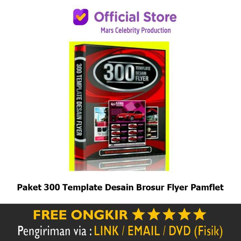 Jual Bundle 300 Template Desain Brosur Flyer Pamflet Design Fliyer ...
