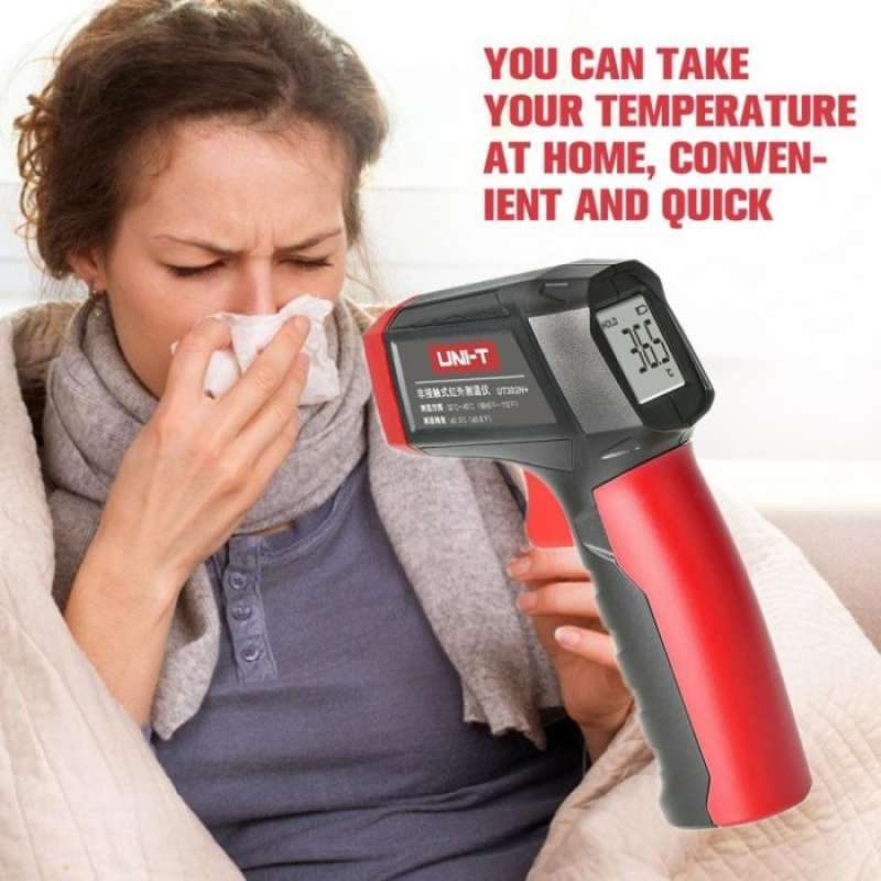 Promo UNI-T UT302H - Handheld Non-Contact Infrared Digital Thermometer ...