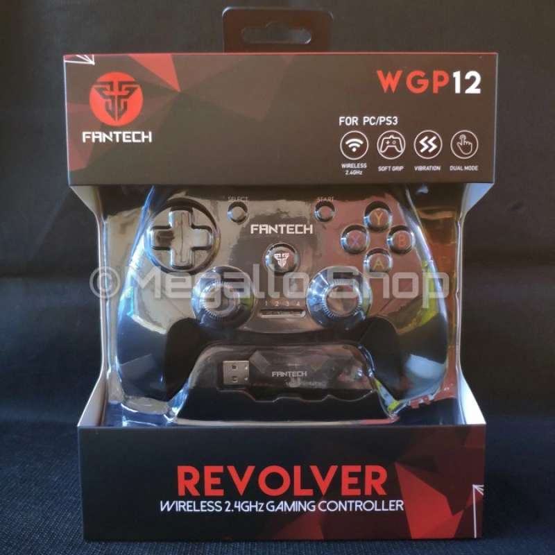 Promo Fantech WGP12 WGP-12 Revolver Wireless Gamepad Joystick Garansi ...