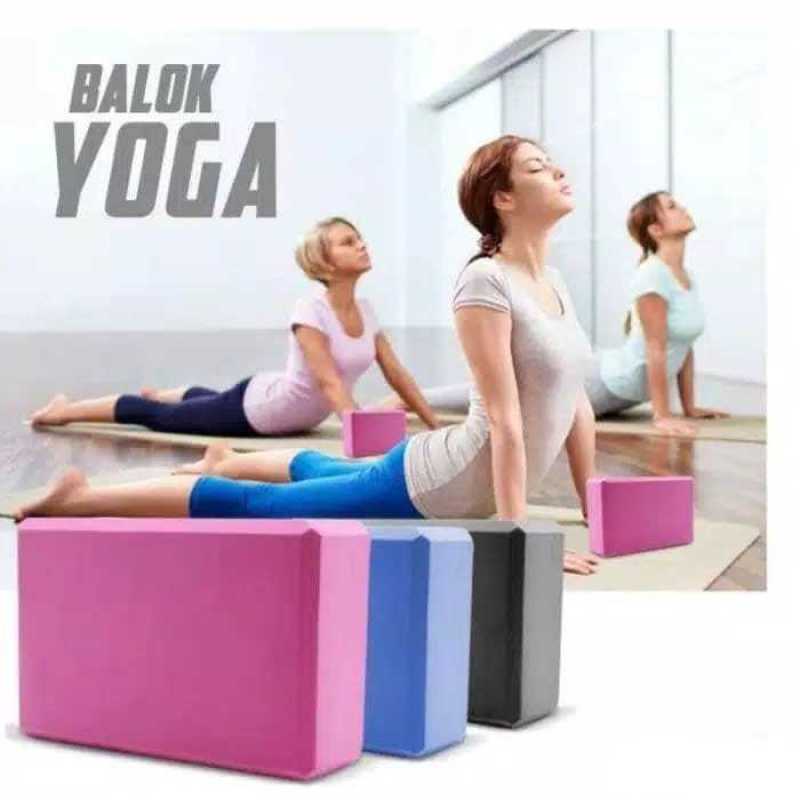 Jual ZonaMoll Balok Yoga Alat Perlengkapan Senam Lantai - PINK di ...