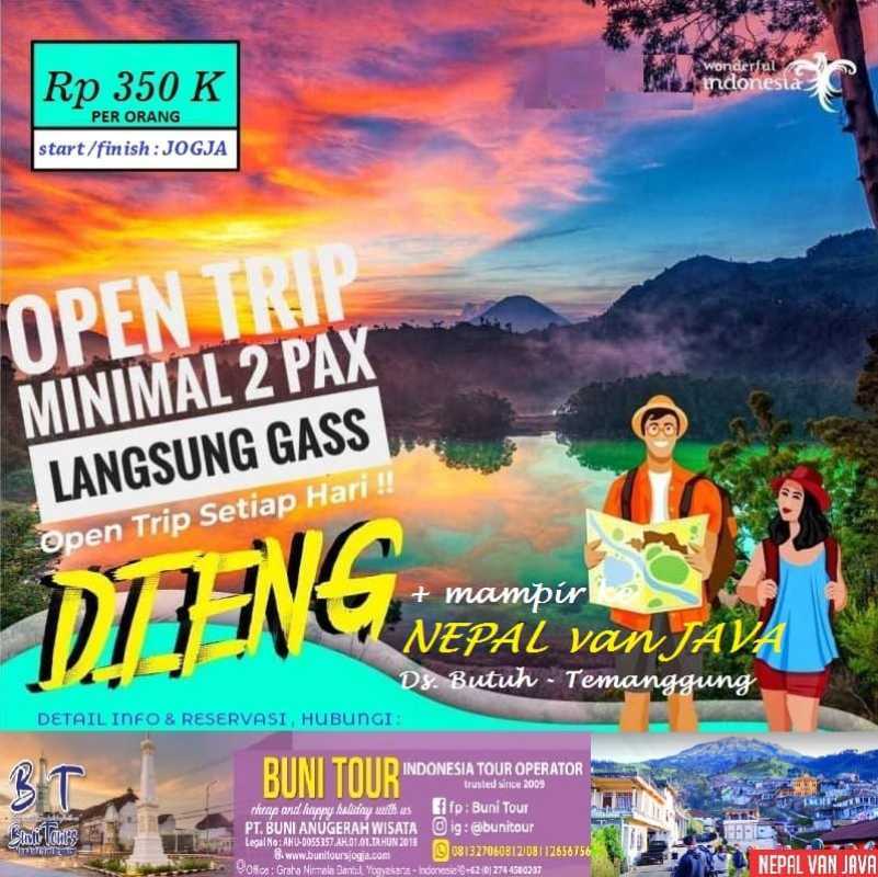 Jual dieng tour + nepal van java di Seller BUNI TOURS JOGJA ...