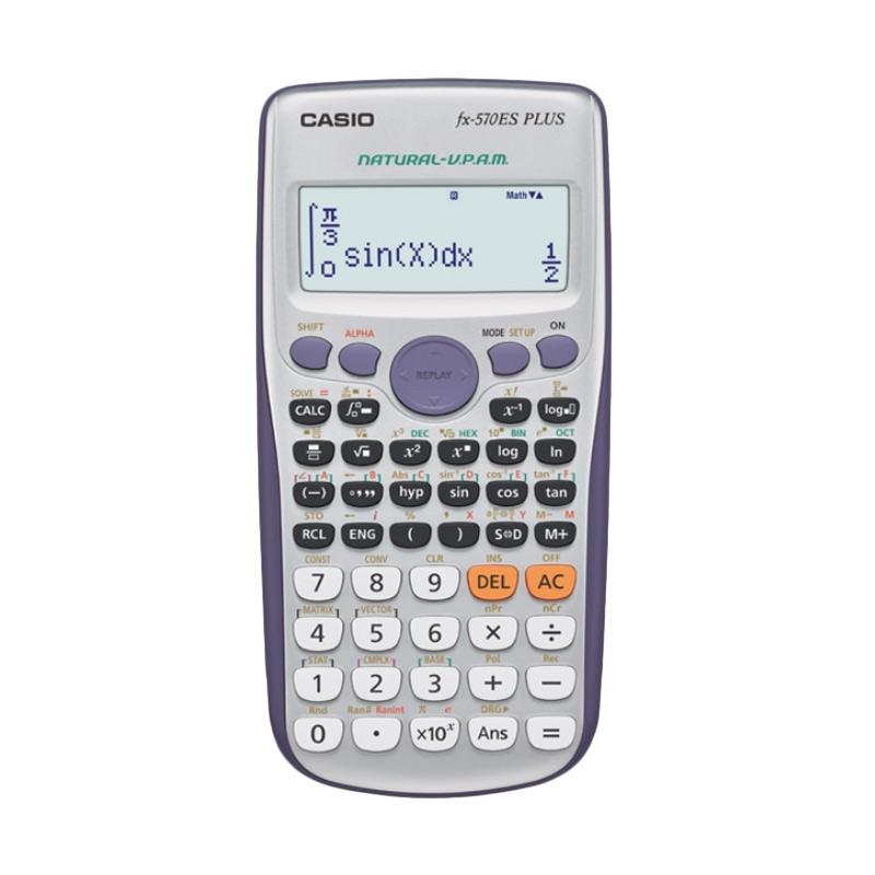 Jual CASIO FX-570ES Plus Scientific Calculator di Seller Sumber Pelita ...