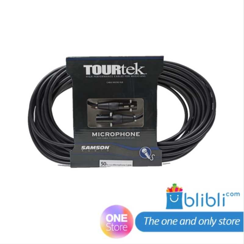 Promo Samson Tourtek TM50 50' Microphone Cable Diskon 20% di Seller The ...
