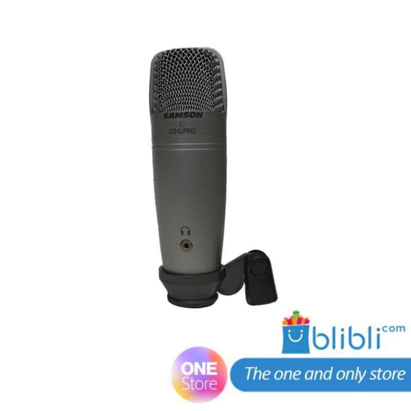 Promo Samson C01u Pro Usb Studio Condenser Microphone Diskon 20% Di ...