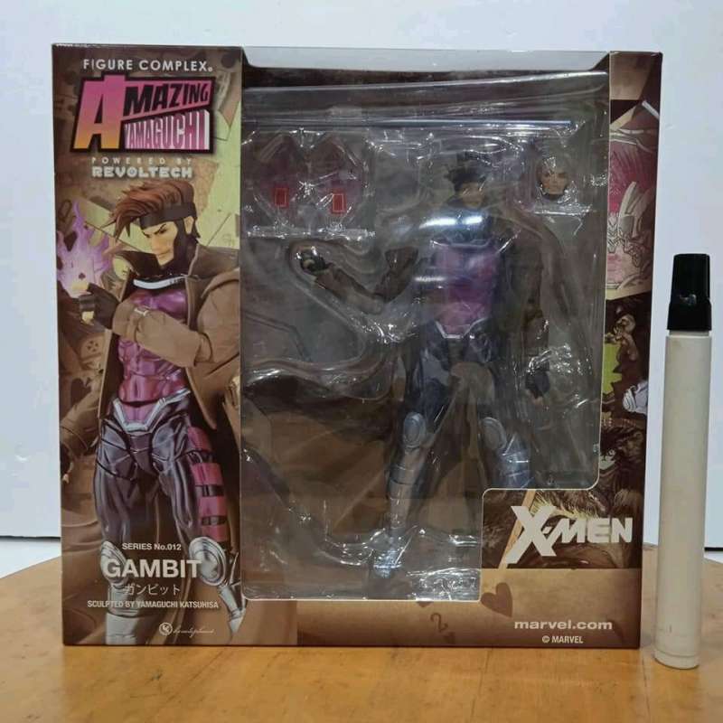 Jual Action Figure Gambit Xmen Revo Gambit Revoltech Amazing Yamaguchi ...