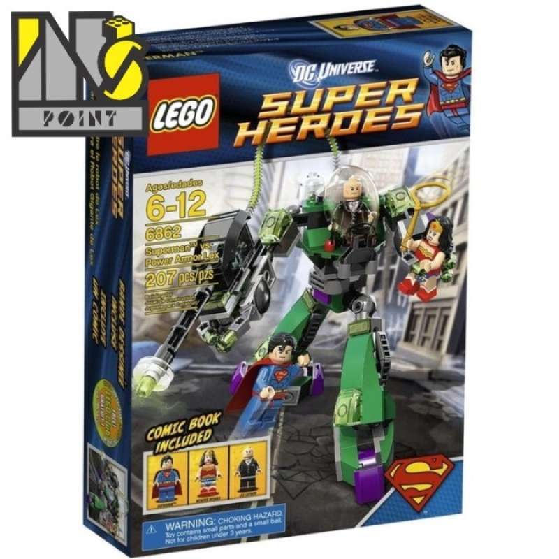 Jual LEGO 6862 - Super Heroes - Superman Vs Power Armor Lex di Seller ...