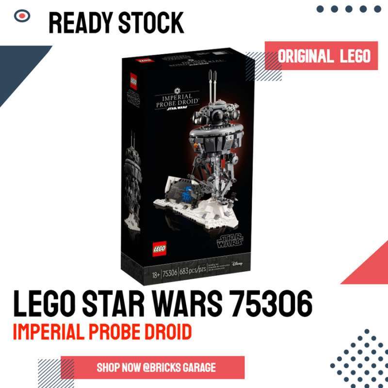 Jual LEGO 75306 Star Wars: Imperial Probe Droid di Seller Bricks Garage ...