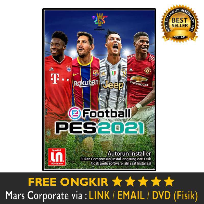 Jual Pro Evolution Soccer PES 2021 Full Version Game PC - PC Games ...