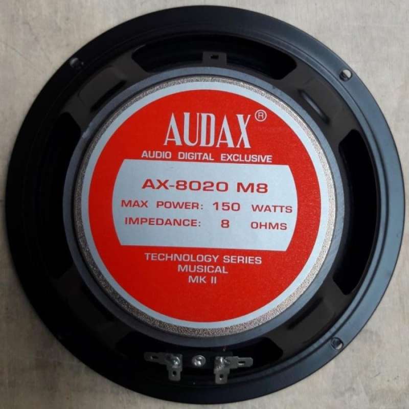 Jual SPEAKER 8 INCH FULLRANGE AUDAX 150 WATT ORIGINAL ASLI 8 IN 8IN AUDAX di Seller jaya ...
