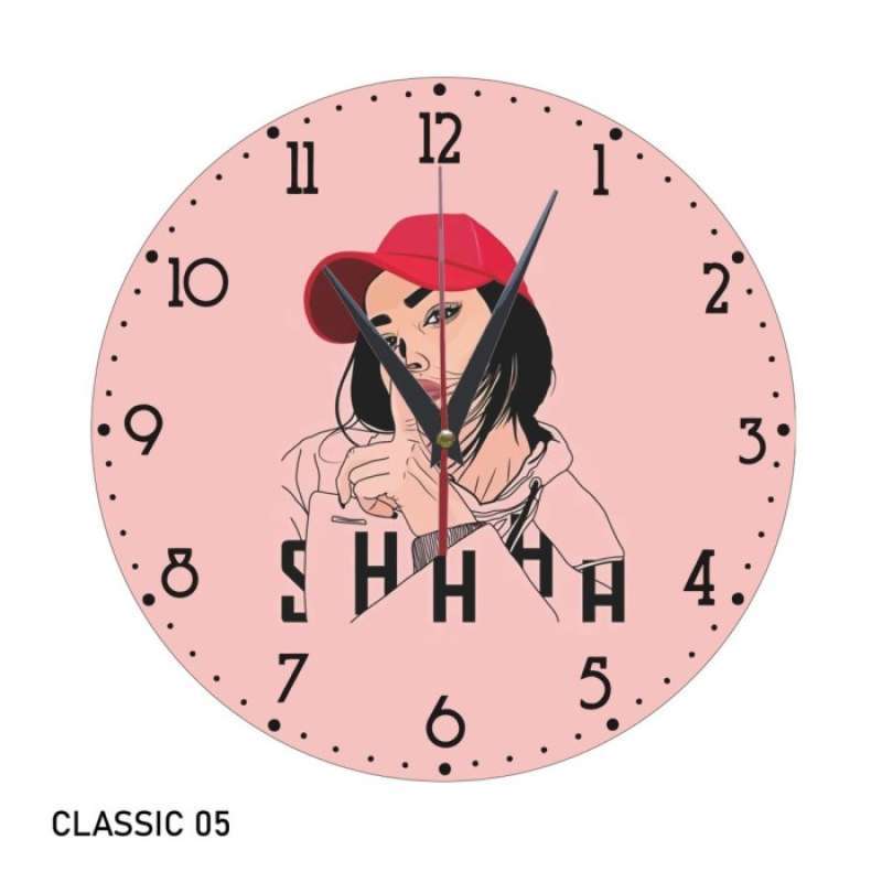 Jual JAM DINDING CLASSIC ESTETIK UNIK KAYU - CLASSIC 06 di Seller ...