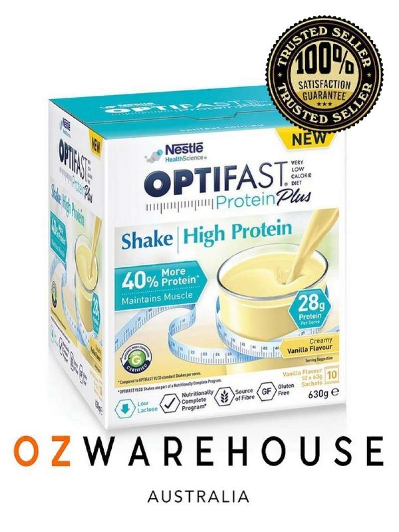 Jual Optifast Protein Plus Shake Vanilla 63g x 10 Sachets di Seller ...