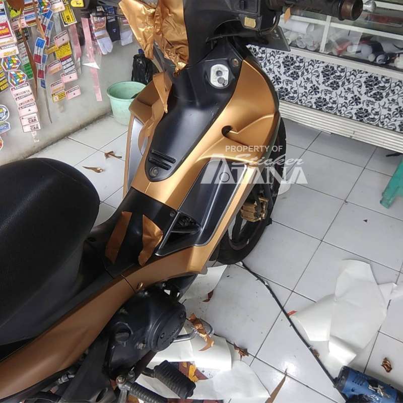 Promo Skotlet Copper Glossy Scotlet Perunggu Stiker Tembaga Metalik ...