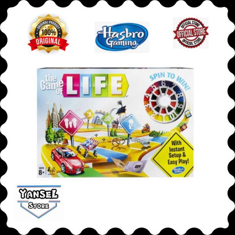 Jual Hasbro Gaming The Game Of Life Game di Seller Yansel Store ...