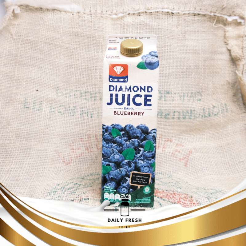 Jual DIAMOND JUICE UNSWEET BLUEBERRY 946 ML JUS BLUBERI di Seller Daily ...