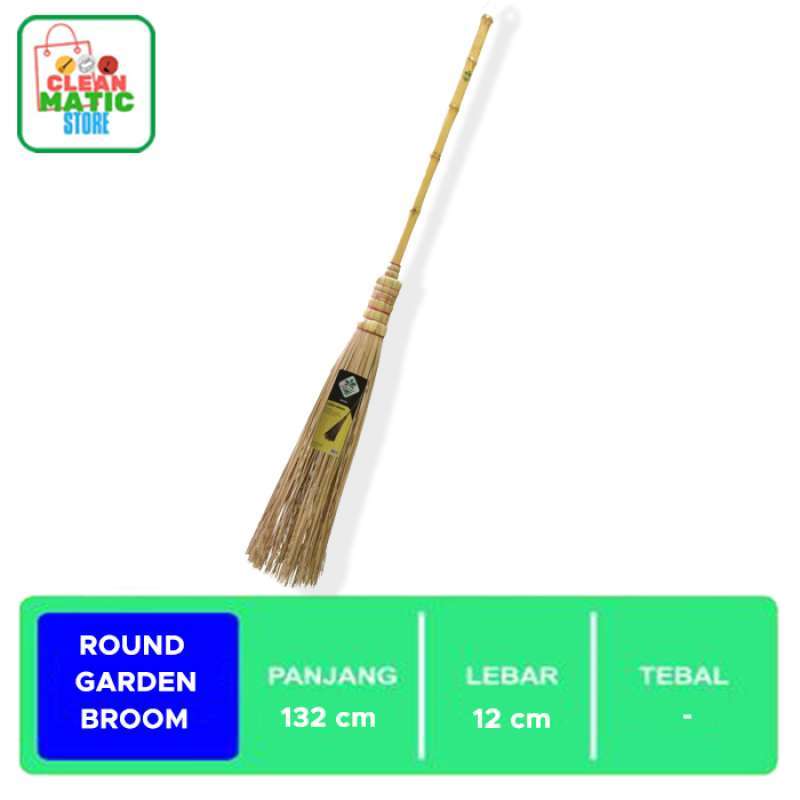 Jual ROUND GARDEN BROOM di Seller Clean Matic - Kademangan, Kota ...