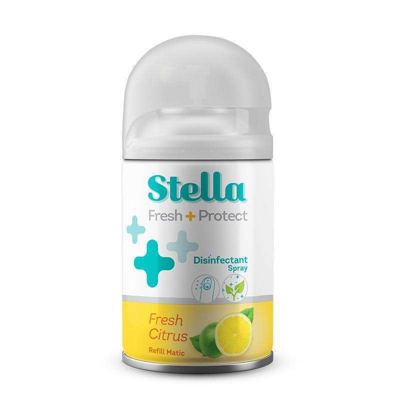 Jual Stella Fresh + Protect Disinfectant Spray Reffil Matic [225ml] di ...